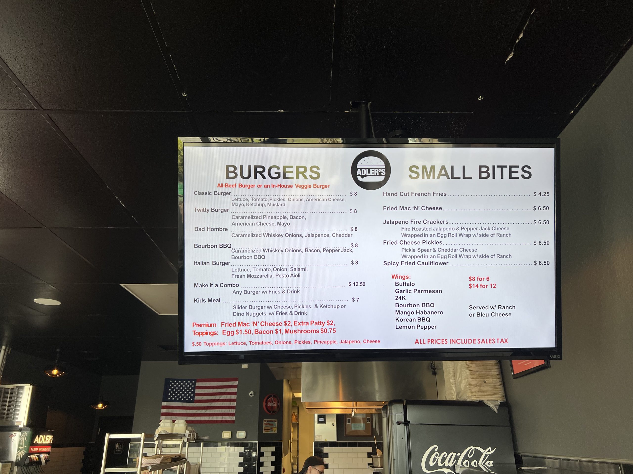 Adler's Burgers Near Windsor Island - Windsor Island Resort Getaway